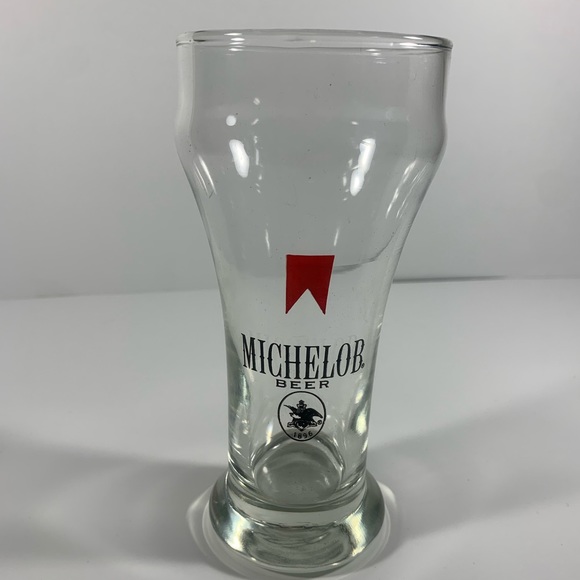 Michelob | Dining | Michelob Vintage Oz Ribbon Beer Glass | Poshmark